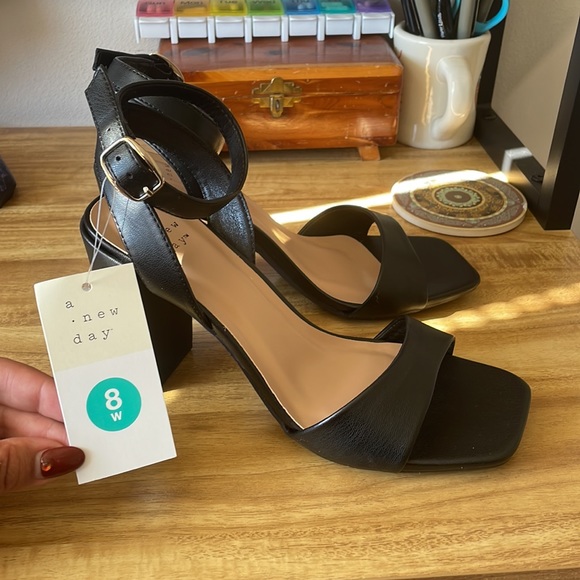 a new day | Shoes | Nwt A New Day 4 Inch Block Heel 8w | Poshmark